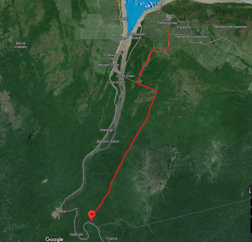 Reisverslag 27 nov 2023 | Wegaanlegging Apoera - Nieuw-Nickerie in volle gang | Suriname Nieuws ...